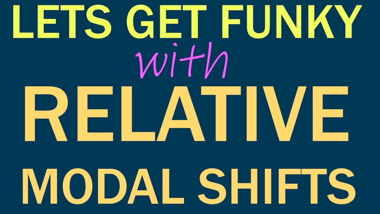 Writing INSTRUMENTAL FUNK in 3 Relative Modes (dorian, minor, major ...