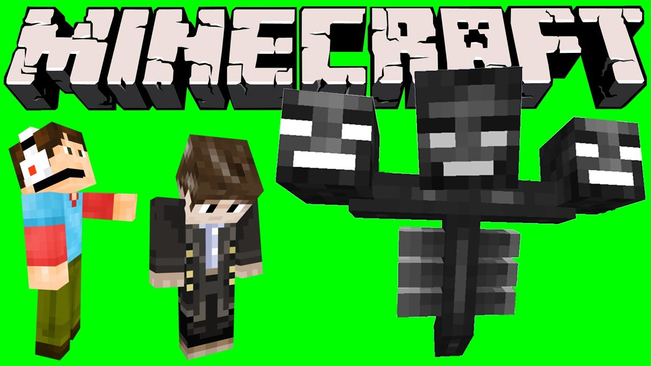 Minecraft - Failed Wither Attack - YouTube