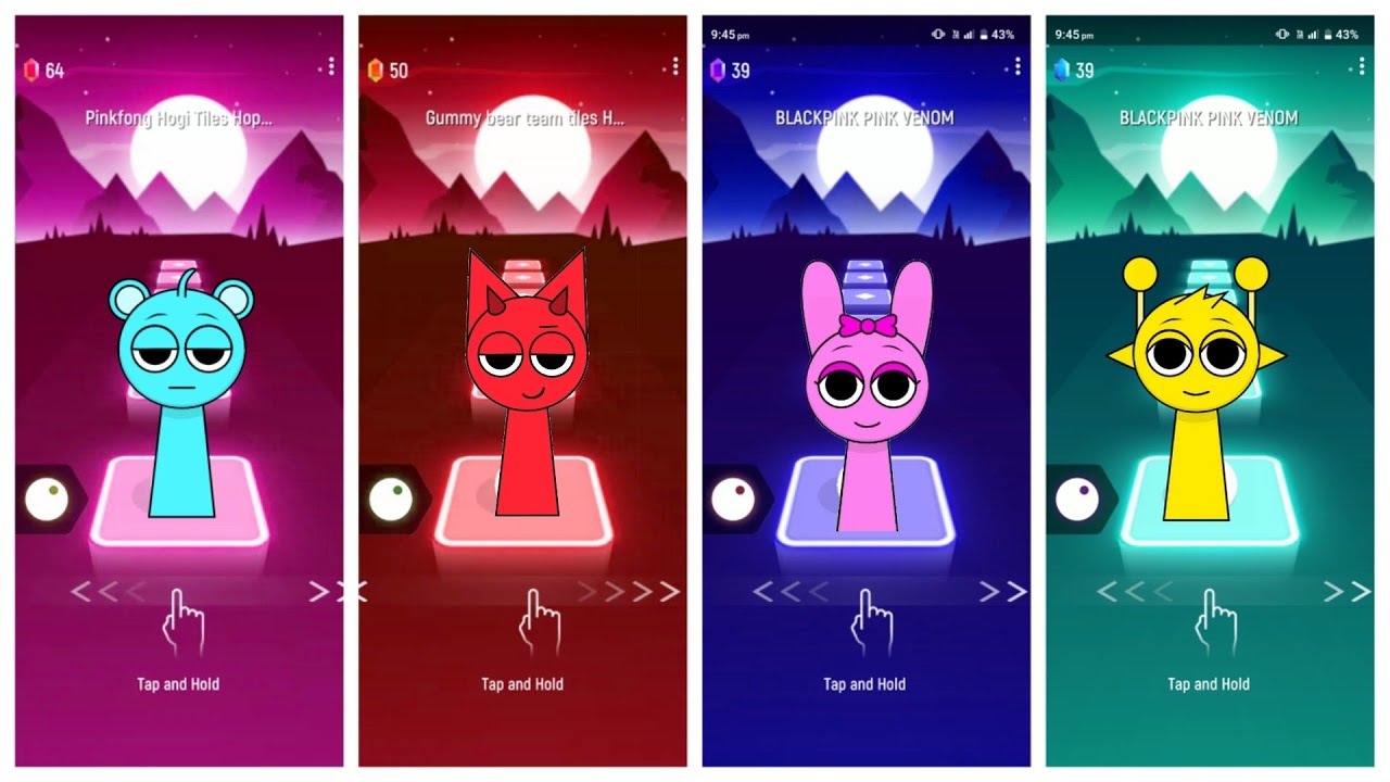 Sprunki Sky blue Coffin 🆚 Sprunki Red 🆚 Sprunki Pink 🆚 Sprunki Yellow ...