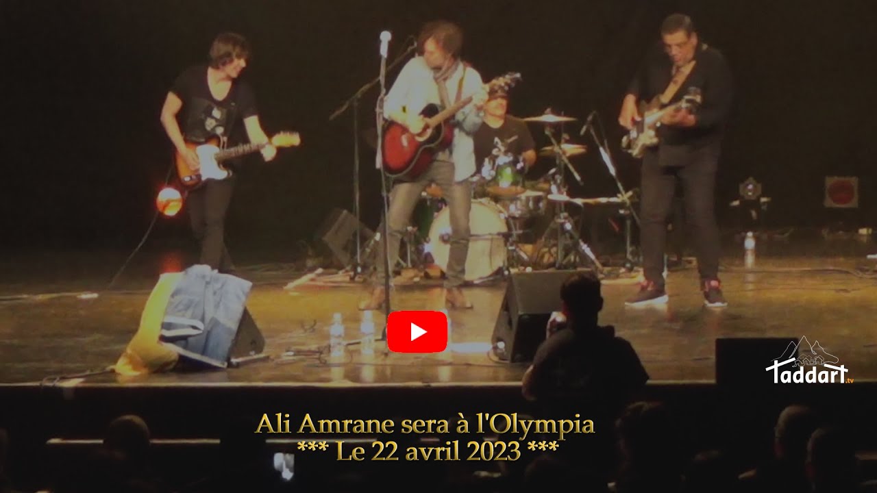 Ali Amrane à Montréal - FAAN - Taddart.tv - YouTube