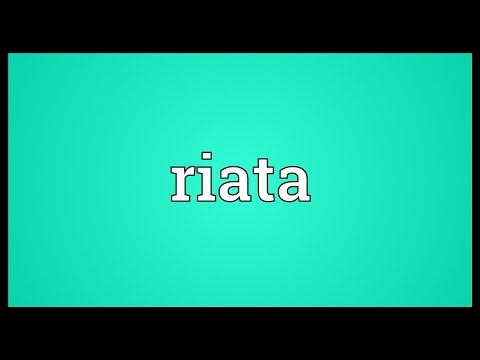 Riata Meaning