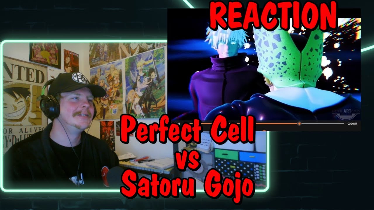 Perfect Cell Vs Satoru Gojo [Jujutsu Kaisen] REACTION - YouTube