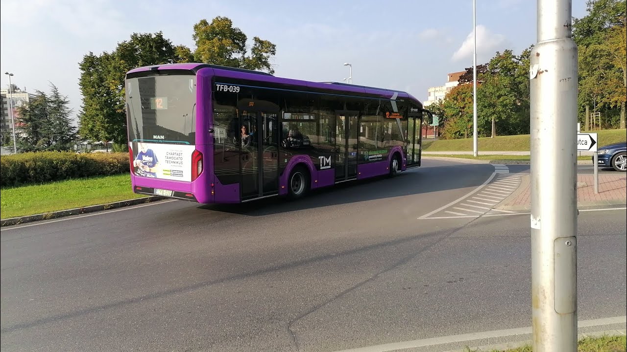 8a Bus in Veszprém - YouTube