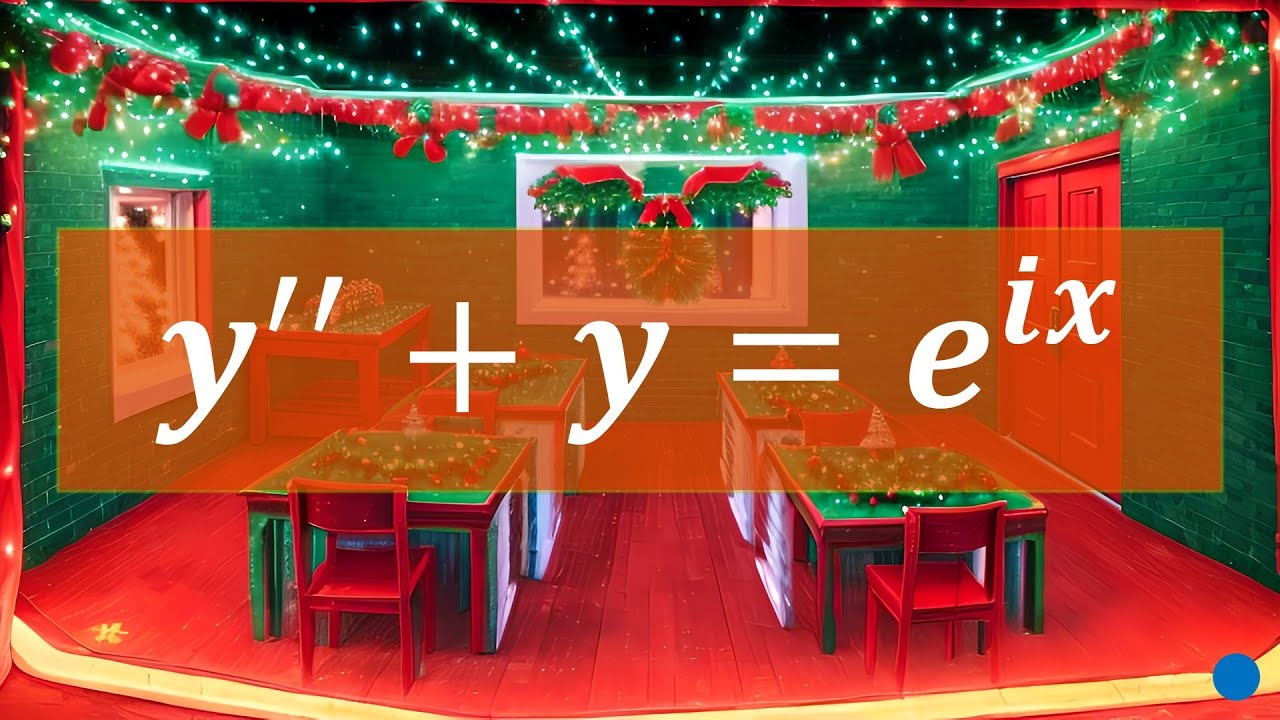 【詳細解題動畫】提要143：Solve y’’ + y = exp(ix)｜授課老師：中華大學土木系呂志宗特聘教授(6-6) - YouTube
