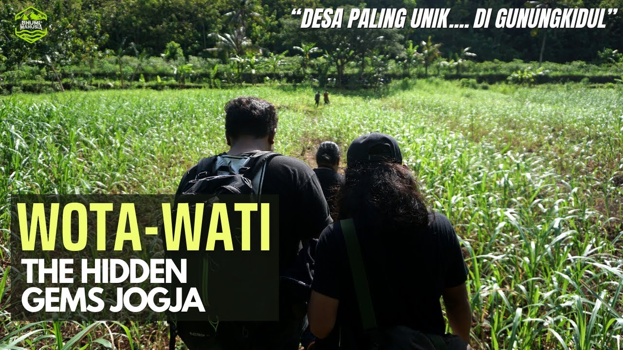 THE HIDDEN GEMS - WOTA -WATI | DESA PALING UNIK DI INDO | LEMBAH KERING ...
