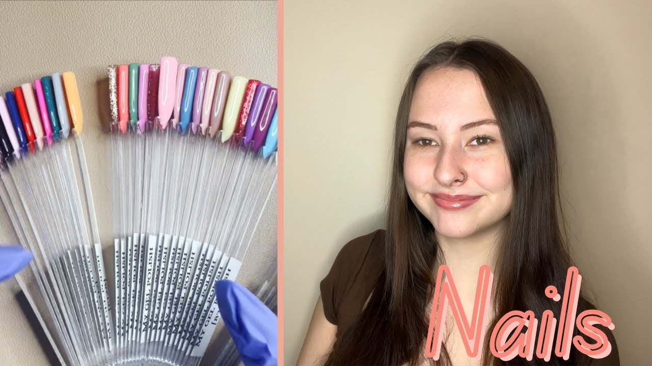 Swatching my gel nail polish | Part 1 - YouTube