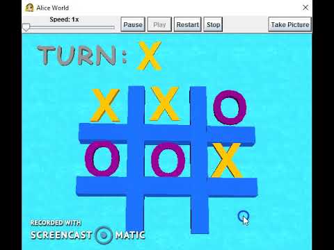 Burke Miller - AP CSP Create Task Tic Tac Toe Game - YouTube