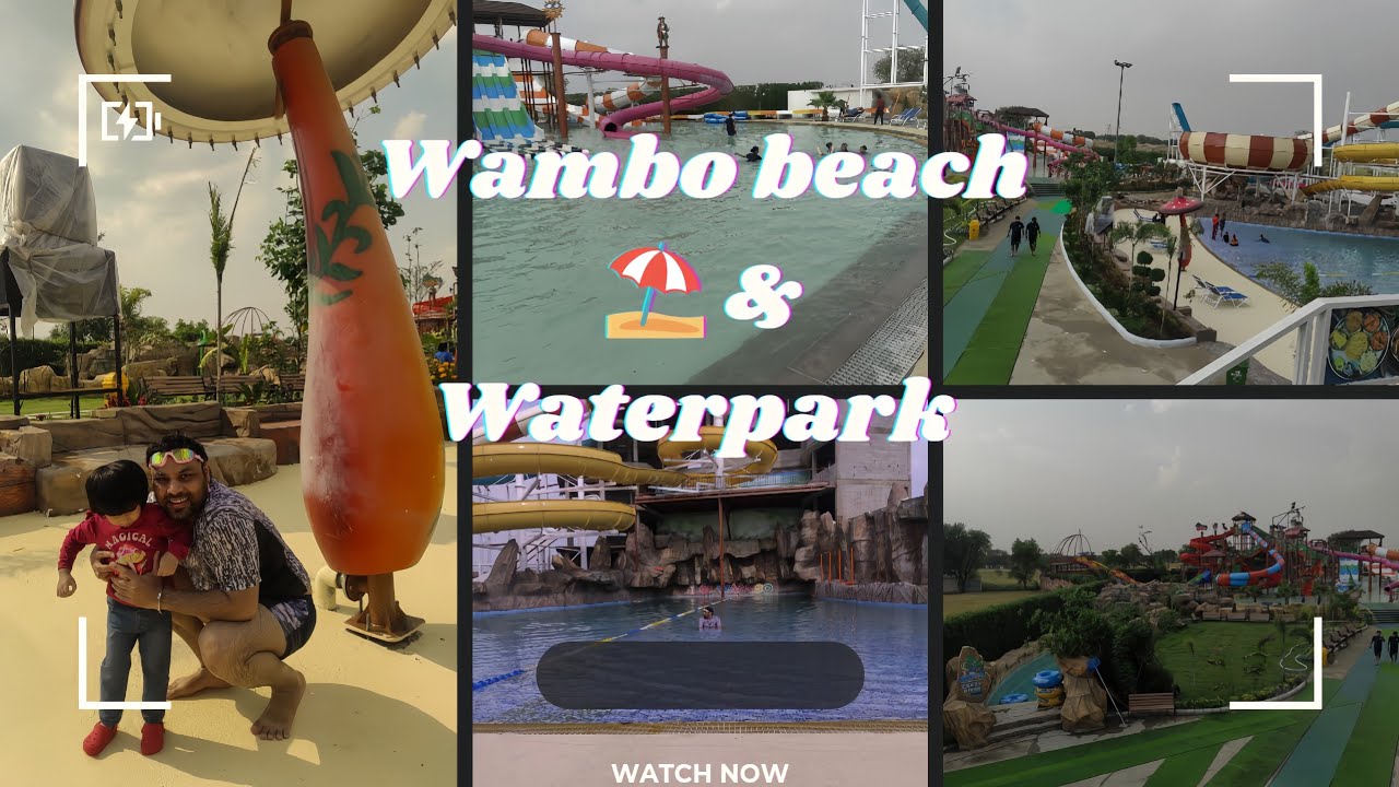 Wambo Beach🏖 & Waterpark Agra #waterpark #youtube #beachvibes # ...