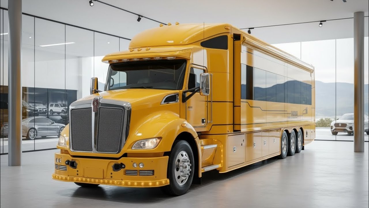 2026 Kenworth Motorhome Camper – The Ultimate Heavy-Duty Luxury RV ...