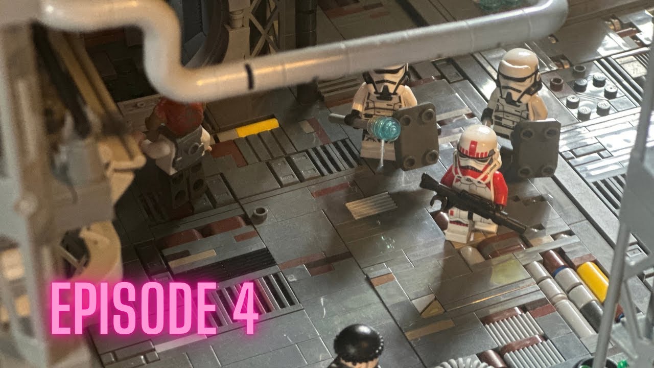 Building Coruscant in LEGO! The Underworld - HUGE LEGO Star Wars Moc ...