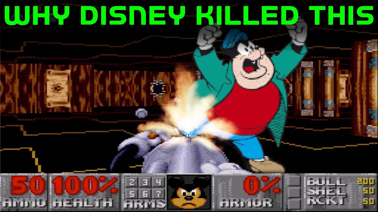 Cancelled 16-bit Mickey "Doom" Game Uncovered - Why Disney - YouTube