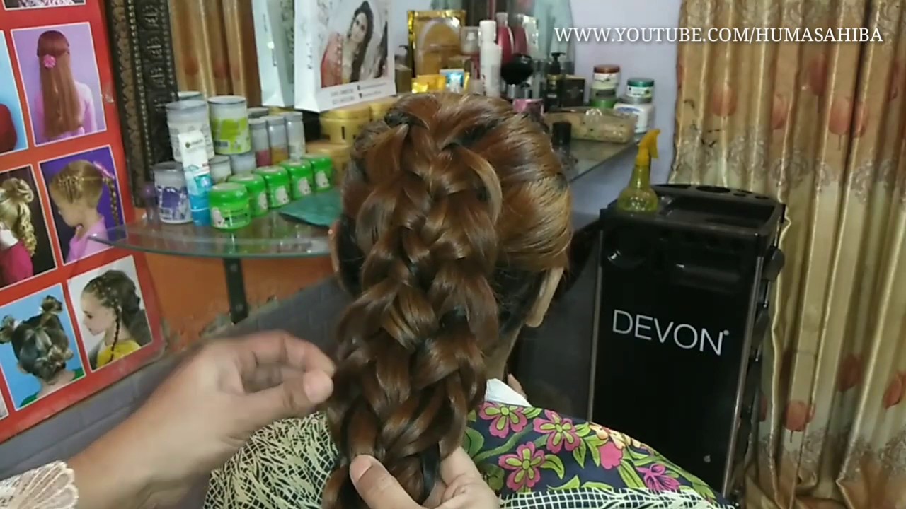 French loop Braid tutorial / Hairstyle for party / braided hairstyle ...