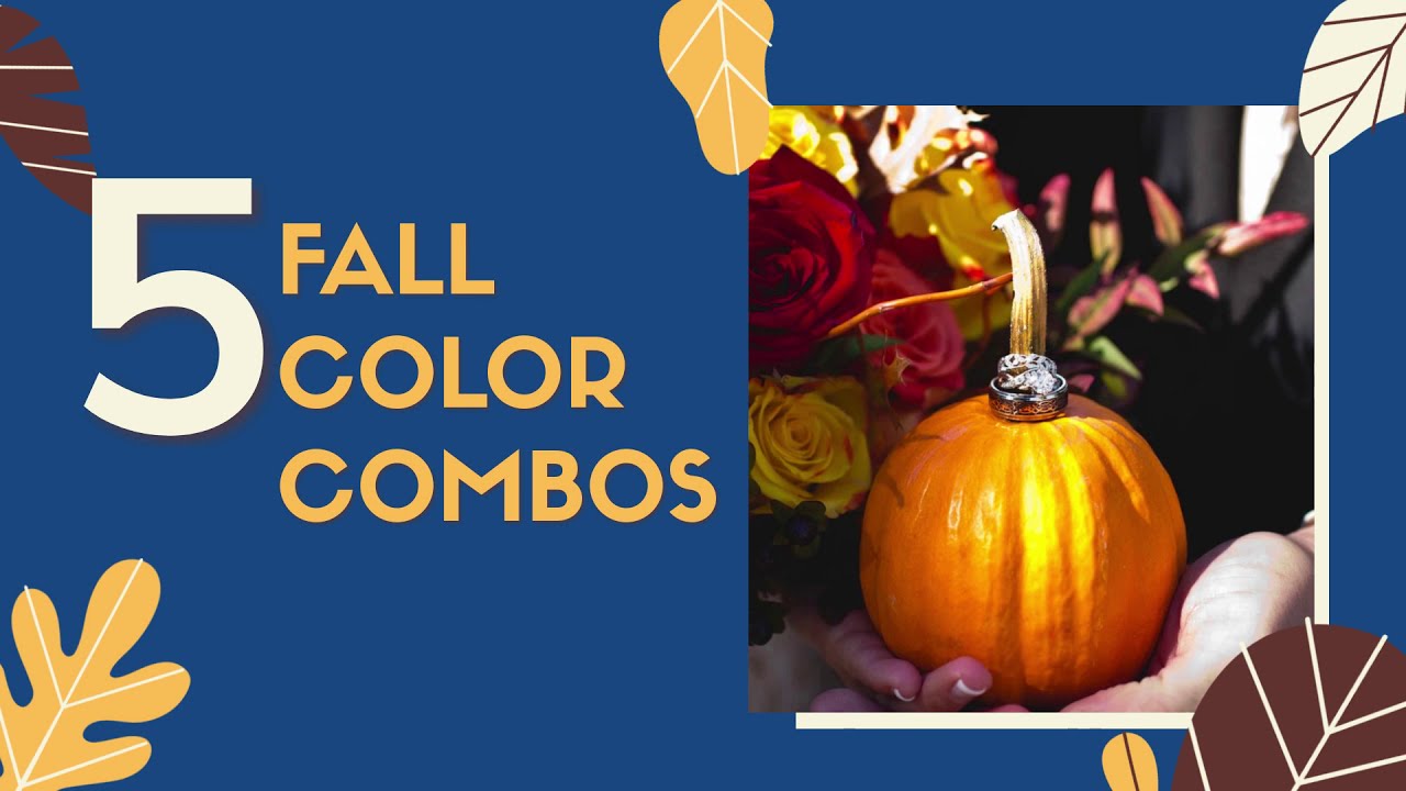 5 Fall Color Combos 🍁😍 Moodboards | BalsaCircle.com - YouTube