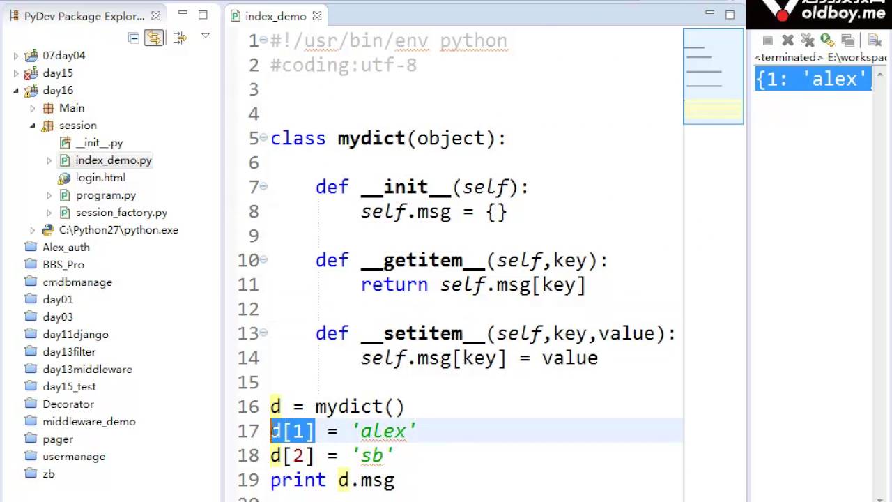 15 Python S6 Day16 Python索引器 Rec Youtube 5971