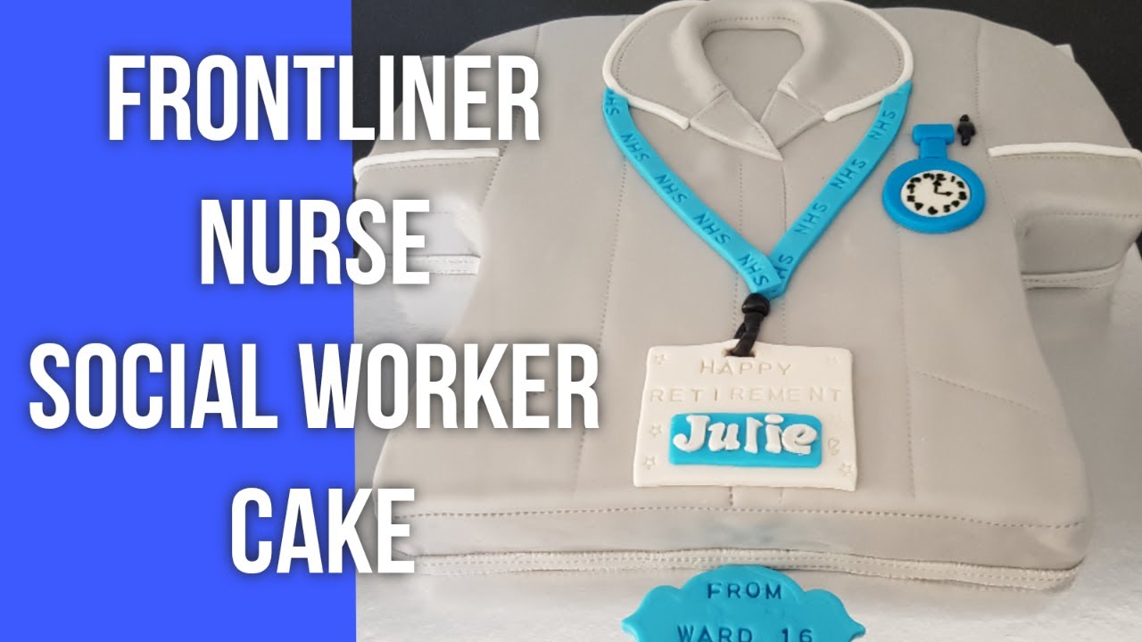 How to Make A NURSE / HEALTH CARE ASSISTANT CAKE - YouTube