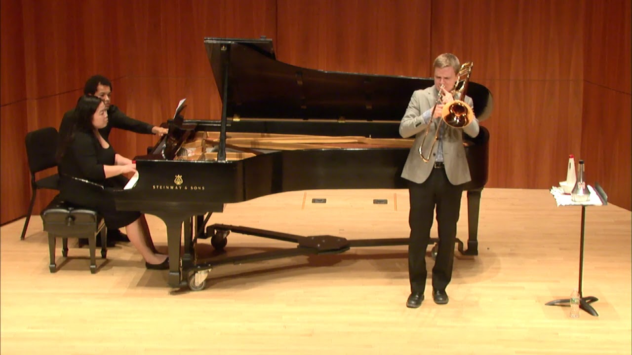 Tomasi: Concerto for Trombone, mvmt 3, Jack Courtright and Priscilla ...