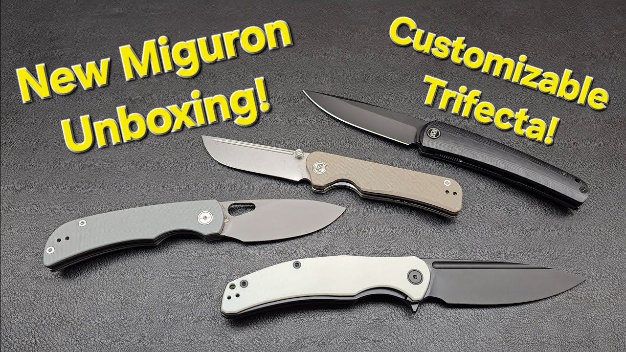 New Miguron Unboxing! Kenman Custom Trifecta First! - YouTube