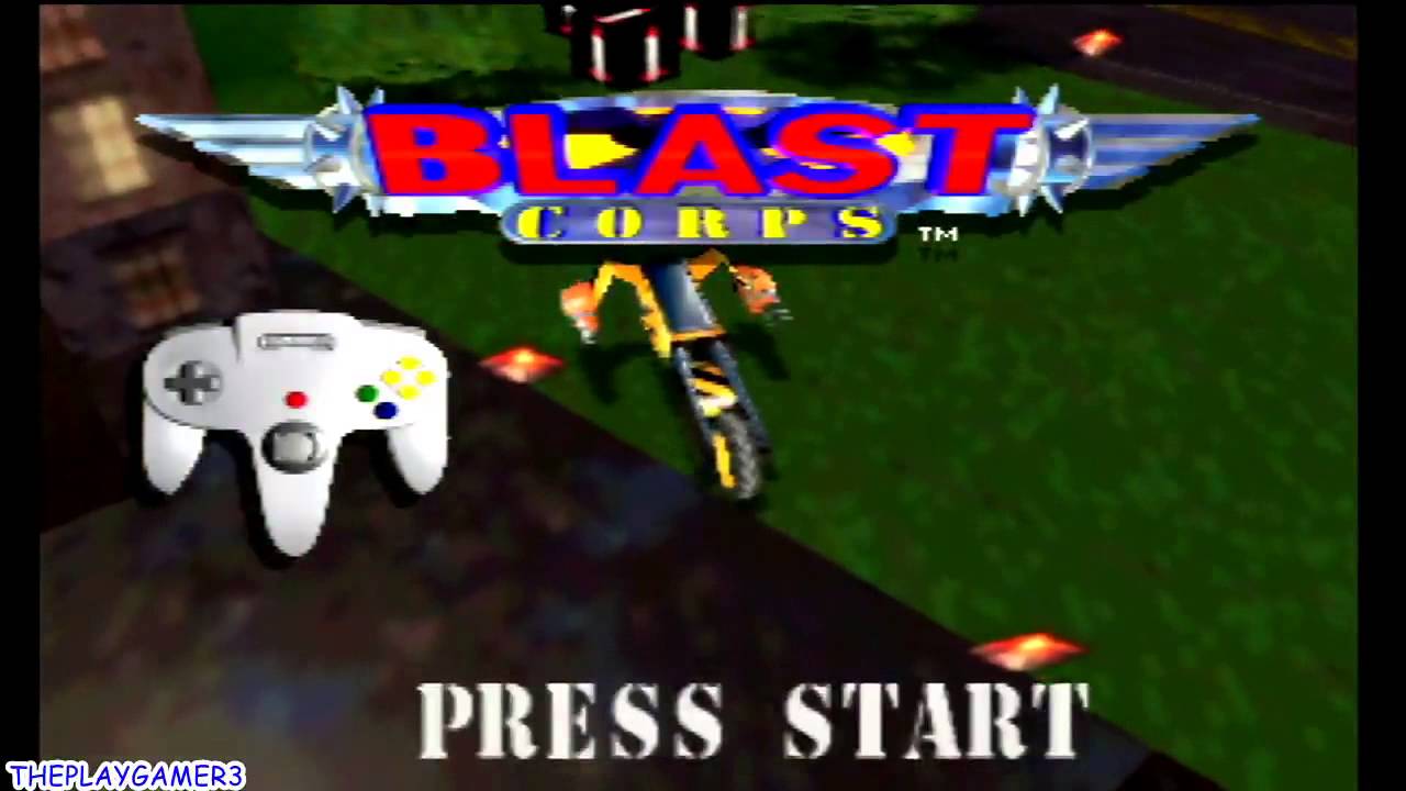 (N64) Blast Corps: Intro - YouTube