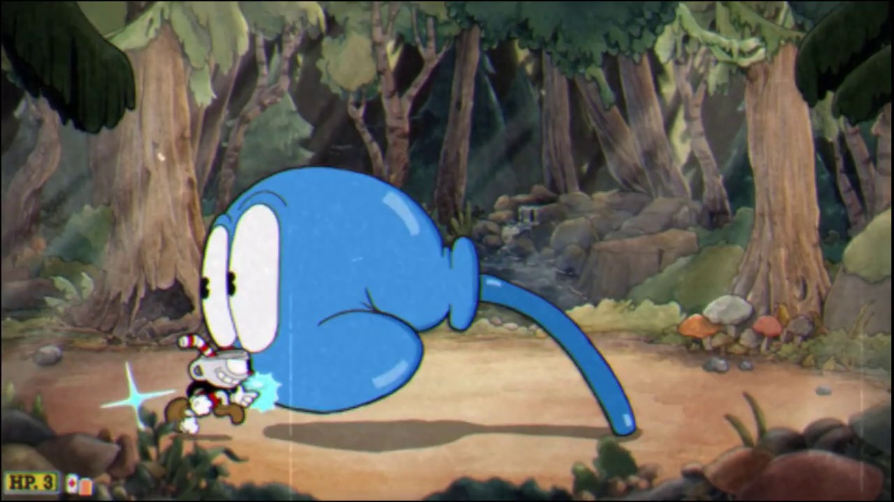 Cuphead but if i take damage the video ends pt 2 - YouTube