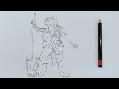 How To Draw a Human Activity || Human Figure Drawing... - YouTube