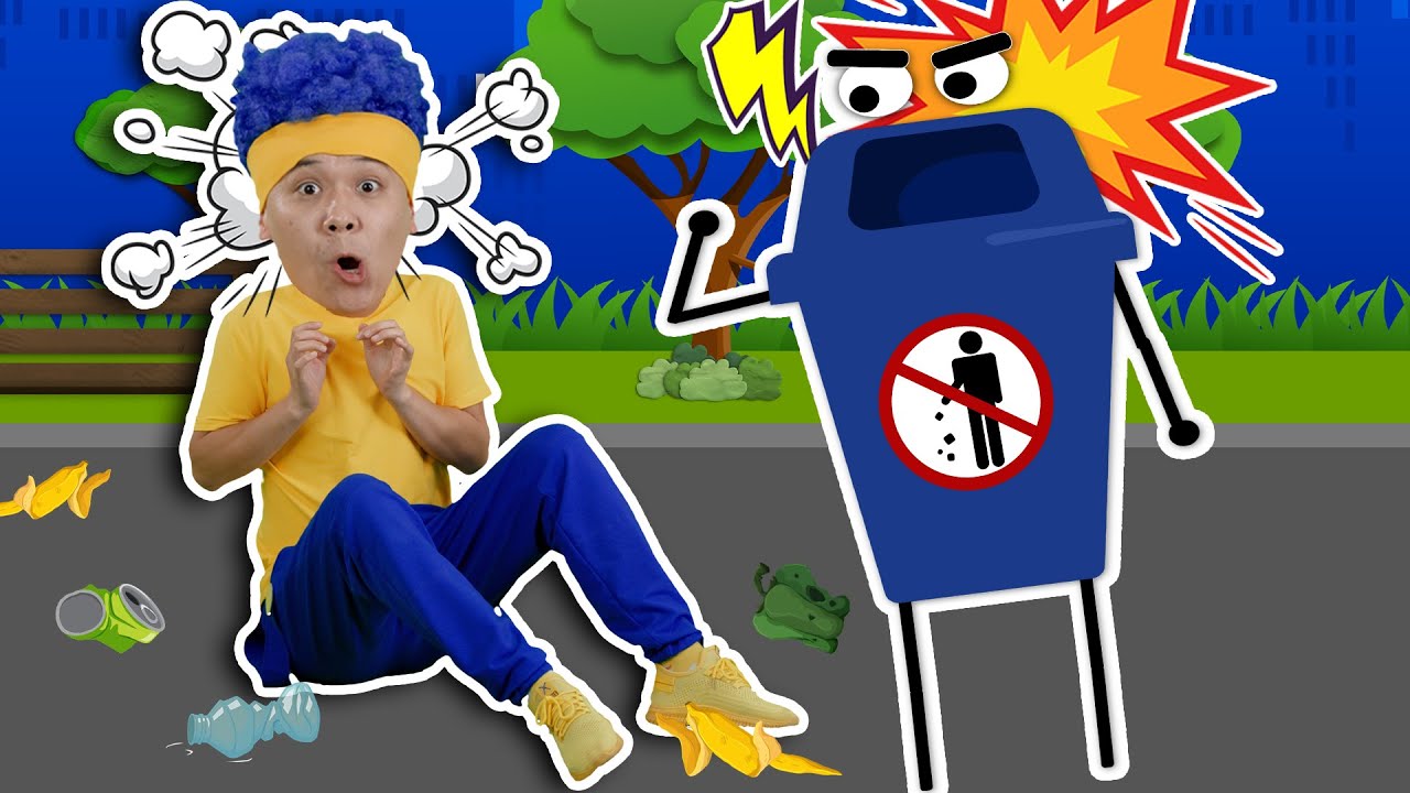 Angry Dumpster | D Billions Kids Songs - YouTube