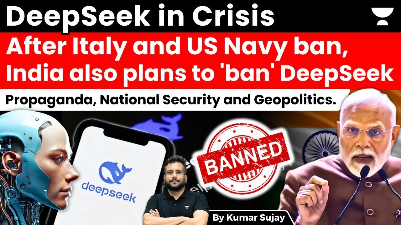 If most Chinese apps are banned in India, why isn't DeepSeek banned yet ...