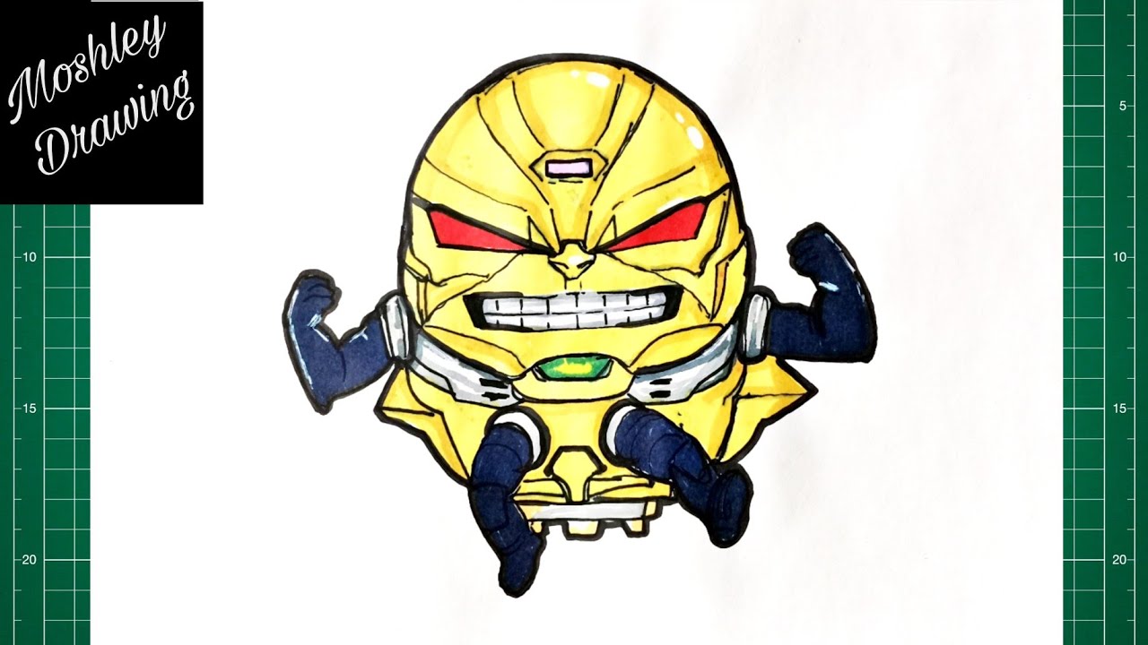 How to Draw Modok - Ant-Man 3 - YouTube