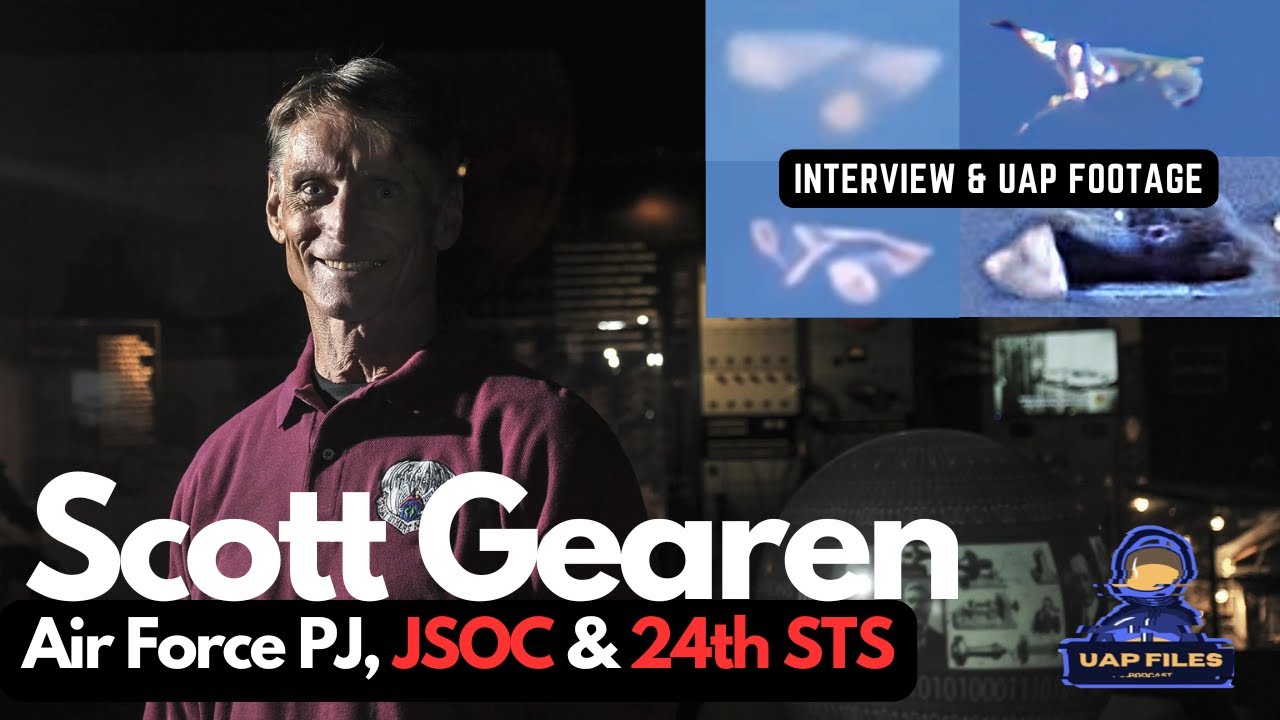 Scott Gearen, Air Force PJ, 24th STS & JSCO Interview with UFP/UAP ...