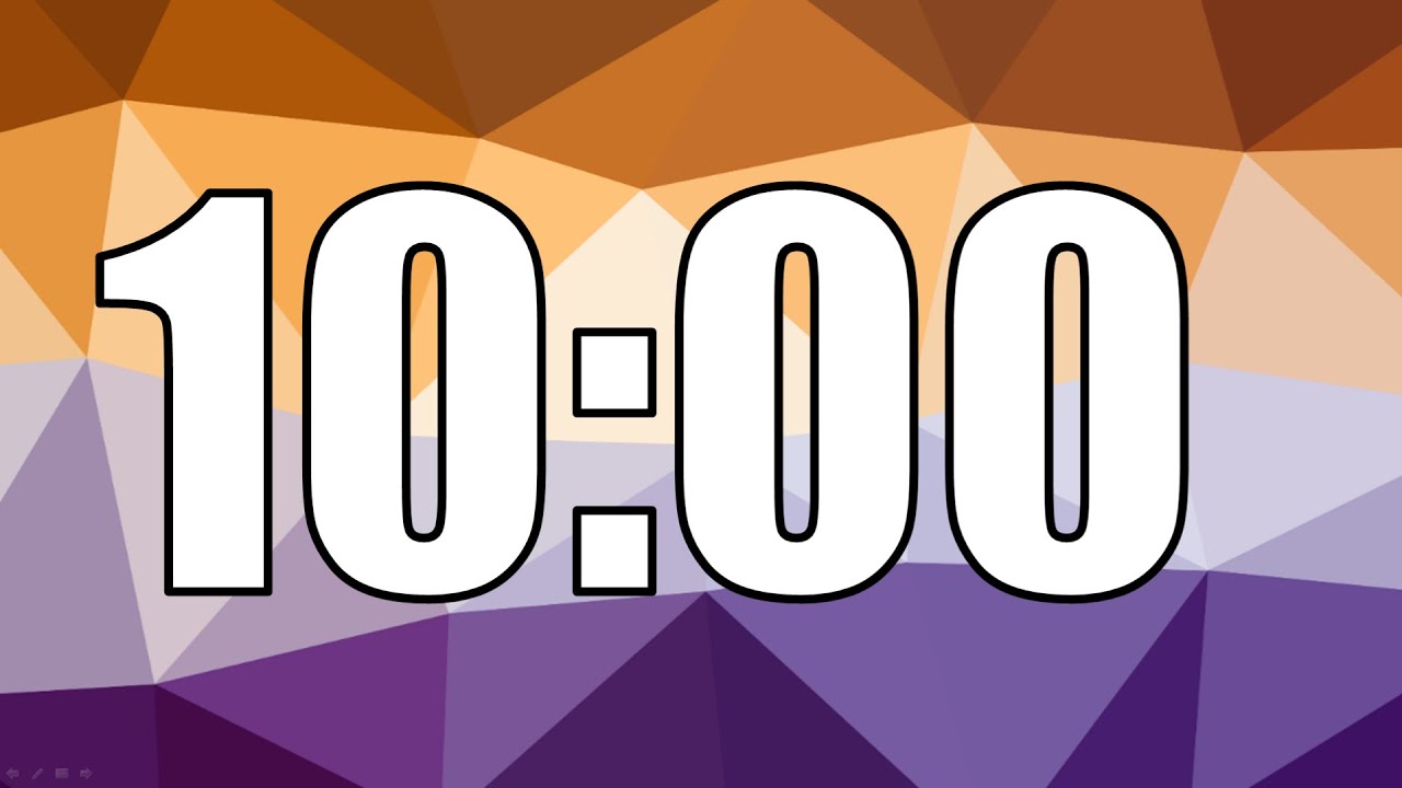User-Friendly 10-Minute Timer for All Ages - YouTube