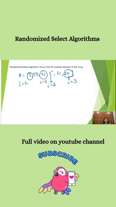 Master Randomized Select Algorithm - Finding Kth Smallest Element | Randomized Select Made ...