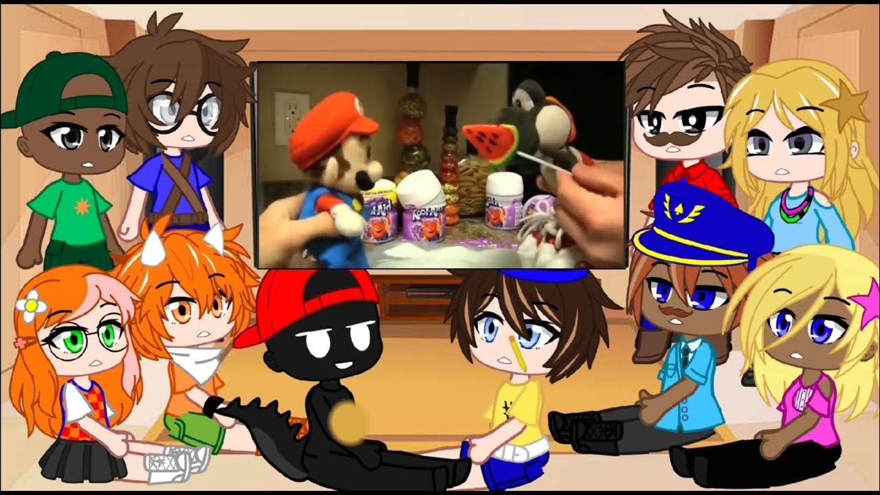 SML characters react to SML movie Jeffy's Mistake - YouTube