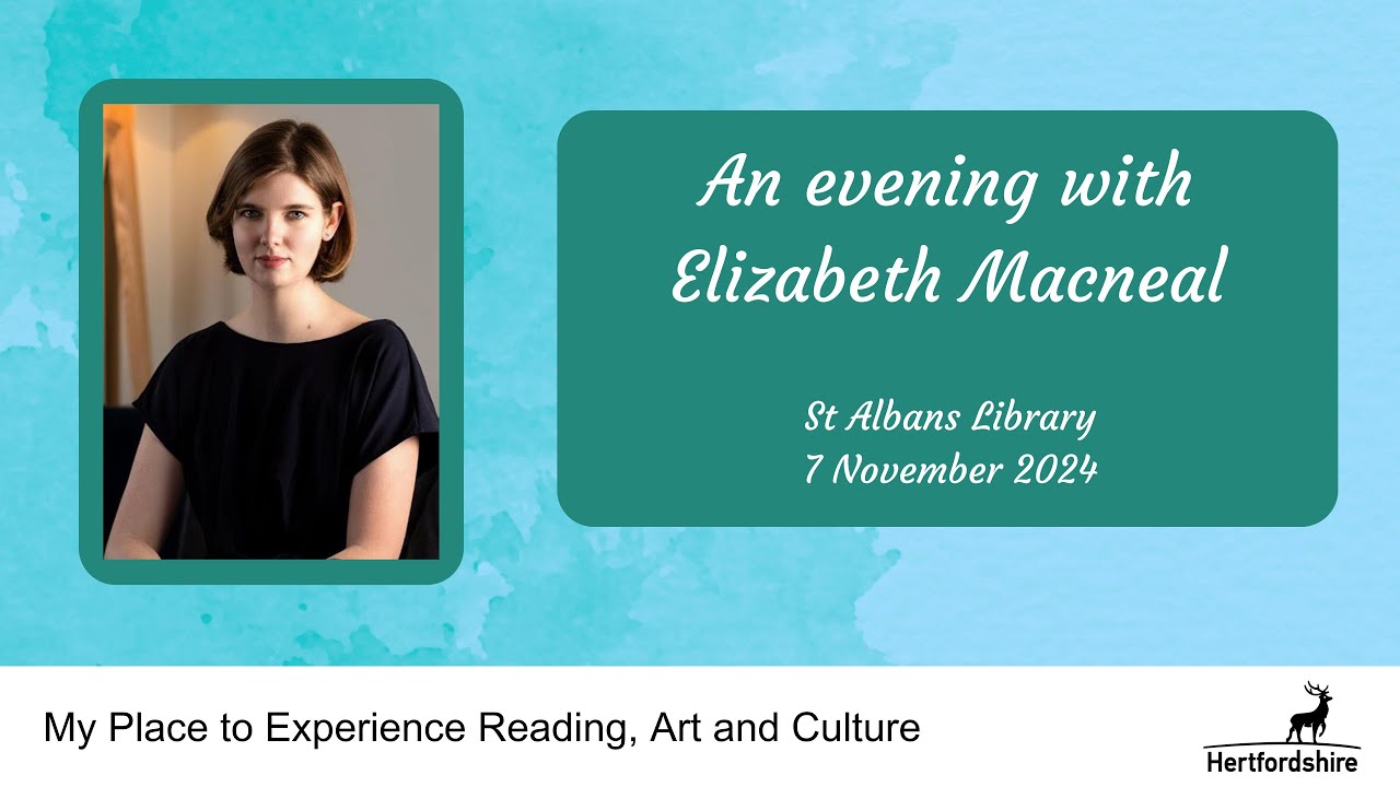 An Evening with Elizabeth Macneal - YouTube
