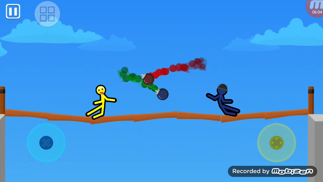 batalla épica bombas de plasma en Stickman - YouTube