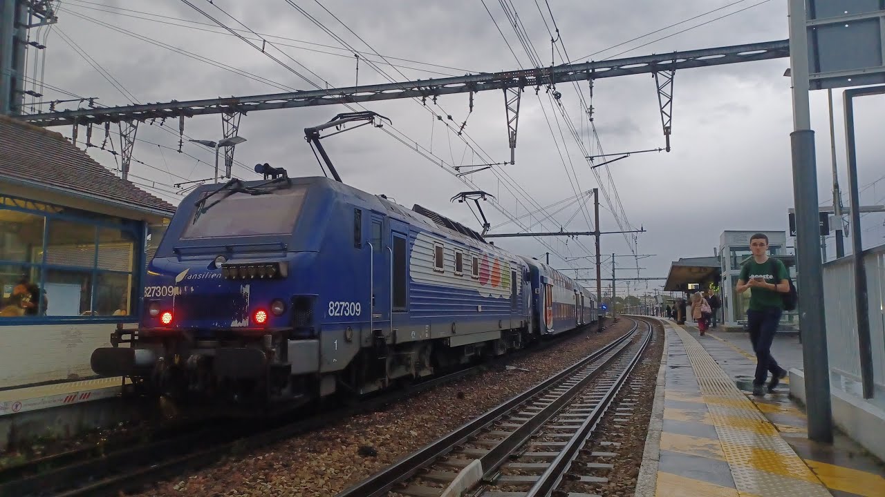 [SNCF]Dernière Jour Circulation de la VB2N+BB27300 du Transillien N ...