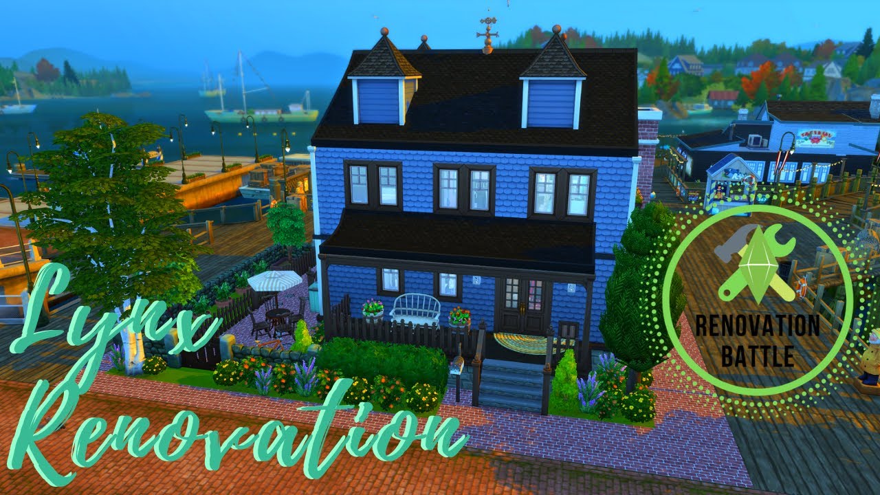 Lynx Residence Renovation Battle | The Sims 4 - YouTube