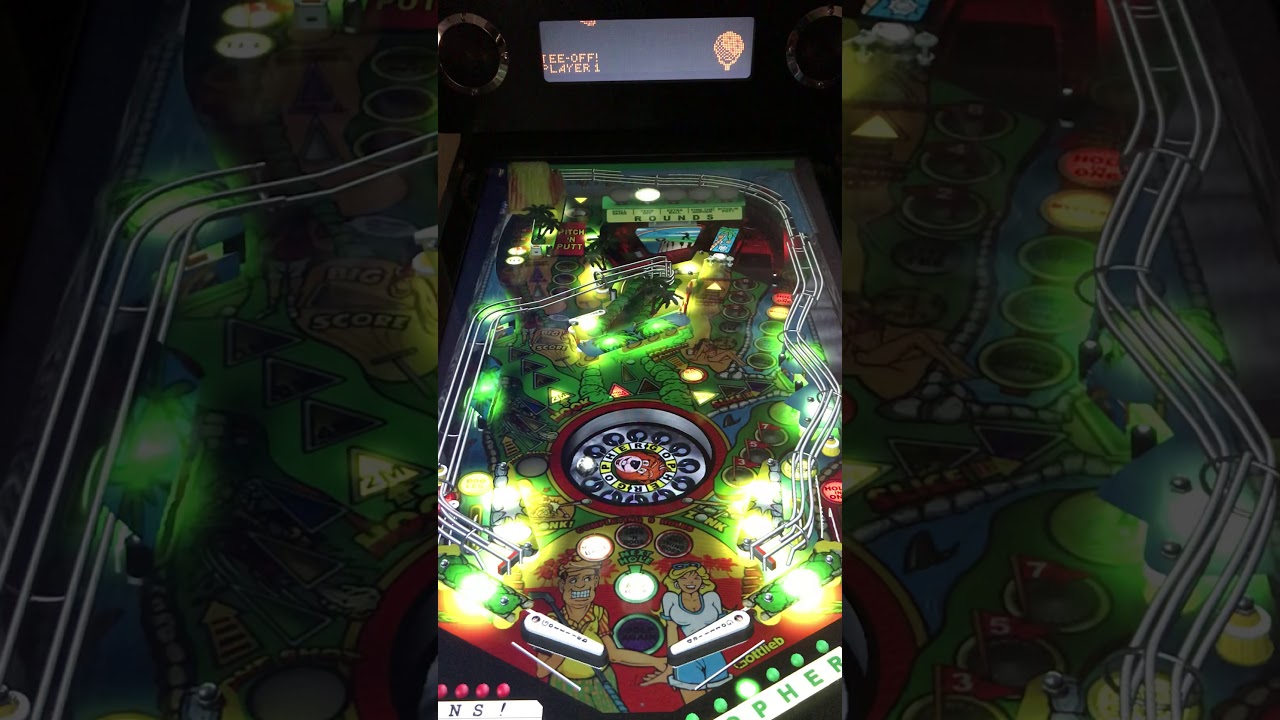 Tee’d Off Visual Pinball Review and Gameplay - 8.6 - Gottlieb - YouTube