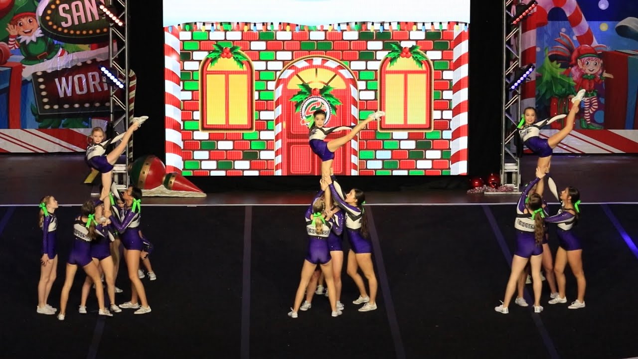 Express Cheer Extreme Spirit Celebration Christmas Grand Nationals Day ...