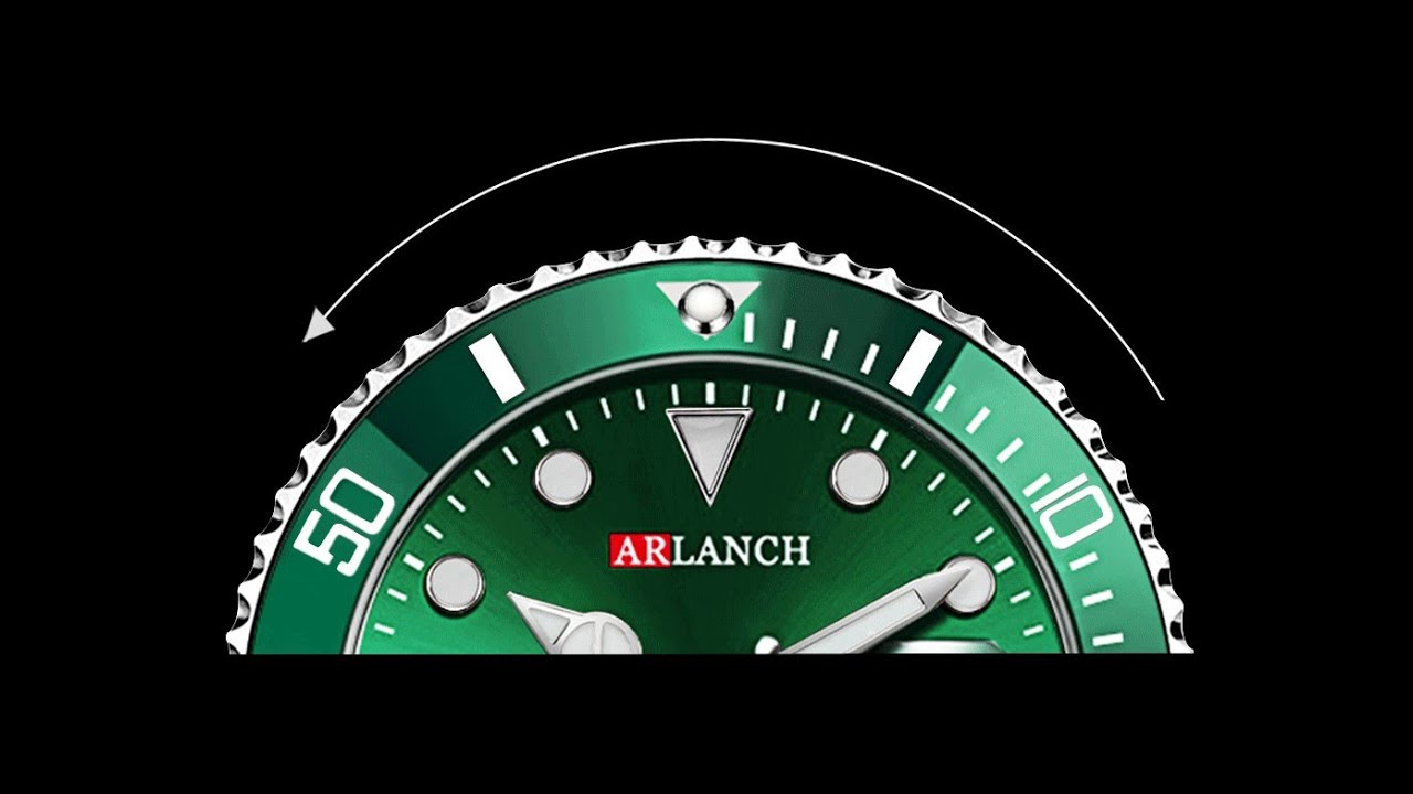 ARLANCH Relogio masculino Aliexpress - YouTube