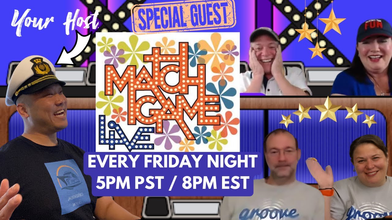 MATCH GAME LIVE - SPECIAL GUEST STARS! - YouTube
