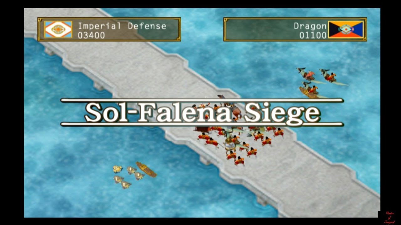 Suikoden 5 Walkthrough Part 100 - Chapter 6 - Sol-Falena Siege II (Last ...