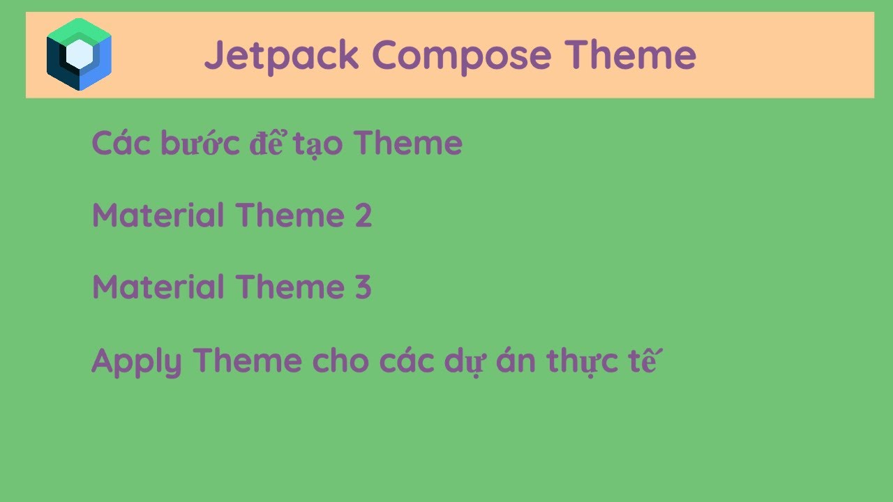 Jetpack compose theme - YouTube