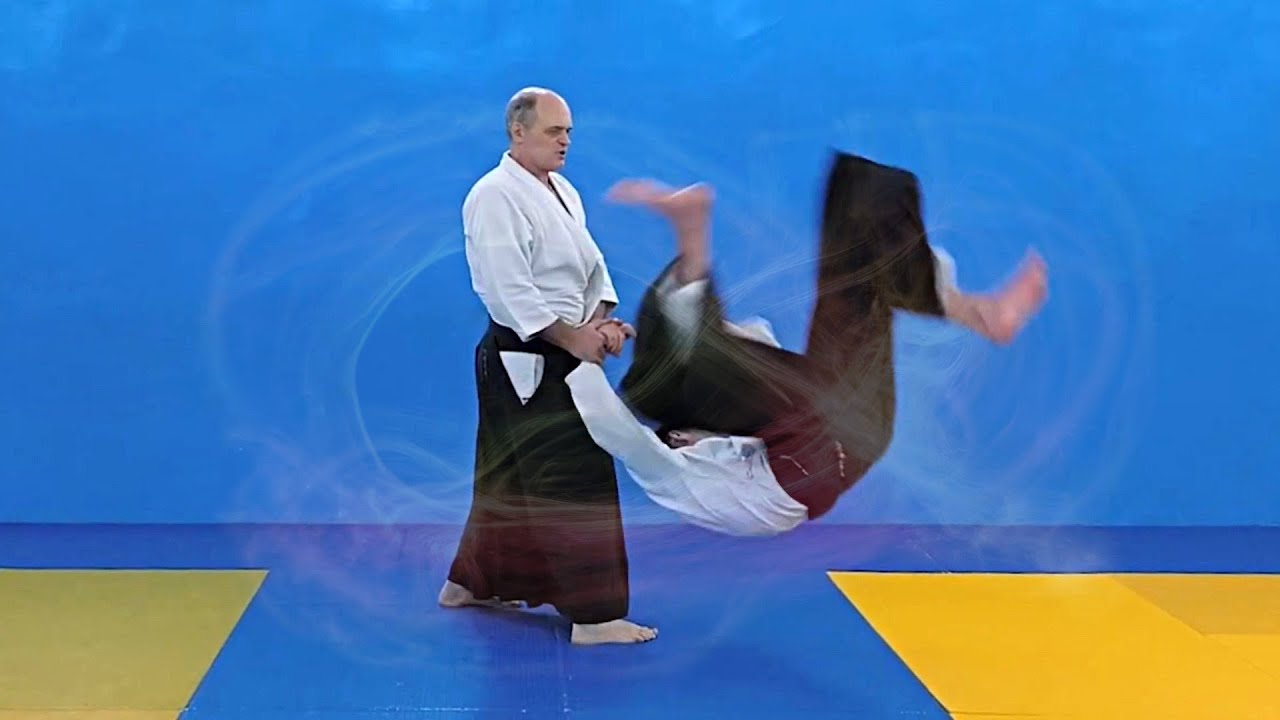 Aikido in Stavropol, "Kote Gaeshi" technique - YouTube