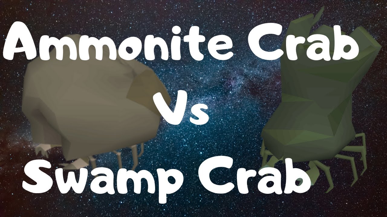 Swamp Crabs VS Ammonite Crabs - Who Wins? - YouTube