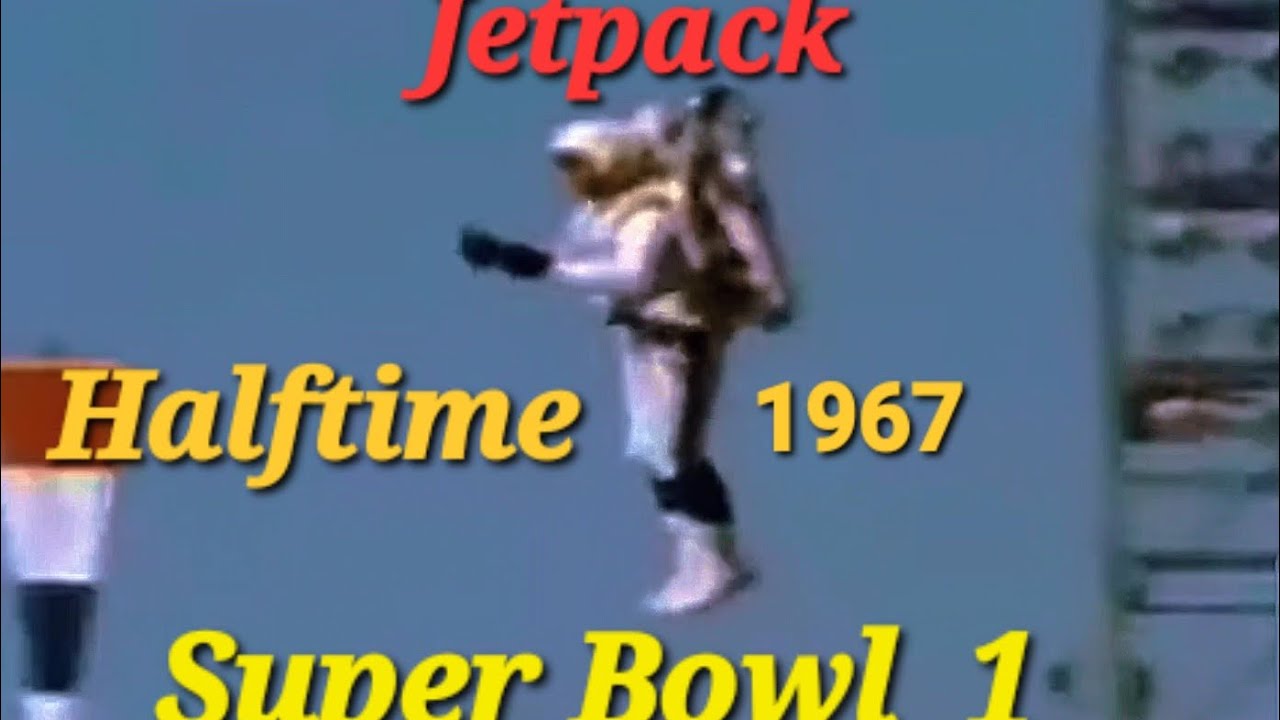 Super Bowl 1 - Halftime ☆Jetpack 1967 - YouTube