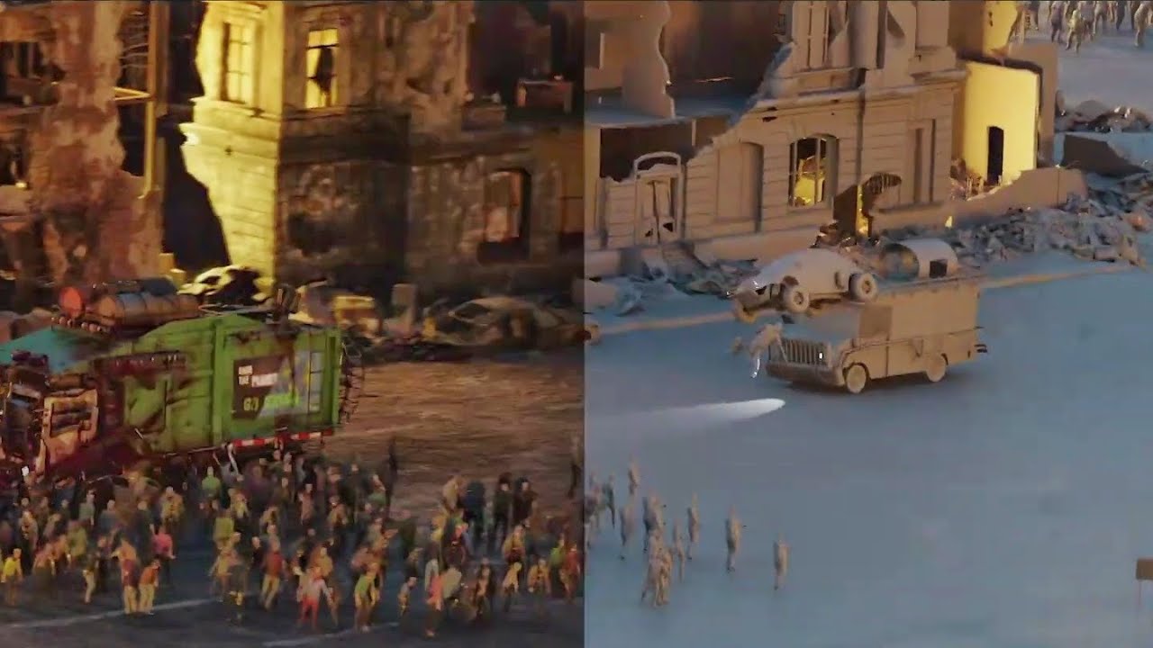 Love, Death & Robots "Night of the Mini Dead" VFX Breakdown by "Rodeo ...