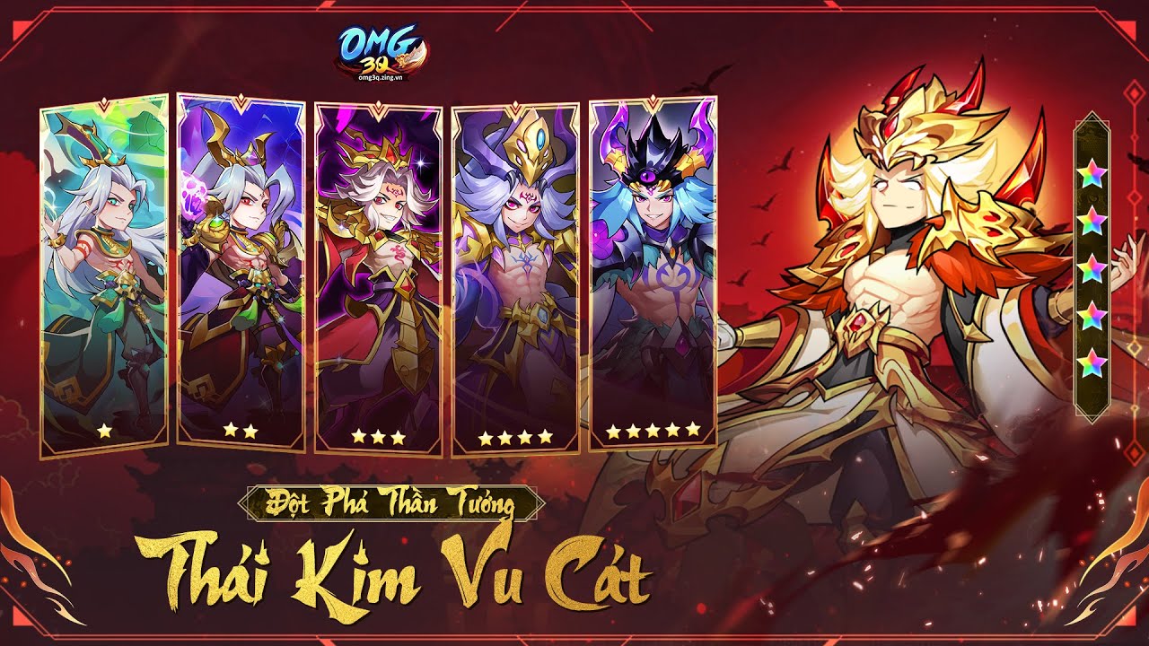 [OMG 3Q] ĐỘT PHÁ THẦN TƯỚNG - THÁI KIM VU CÁT - YouTube