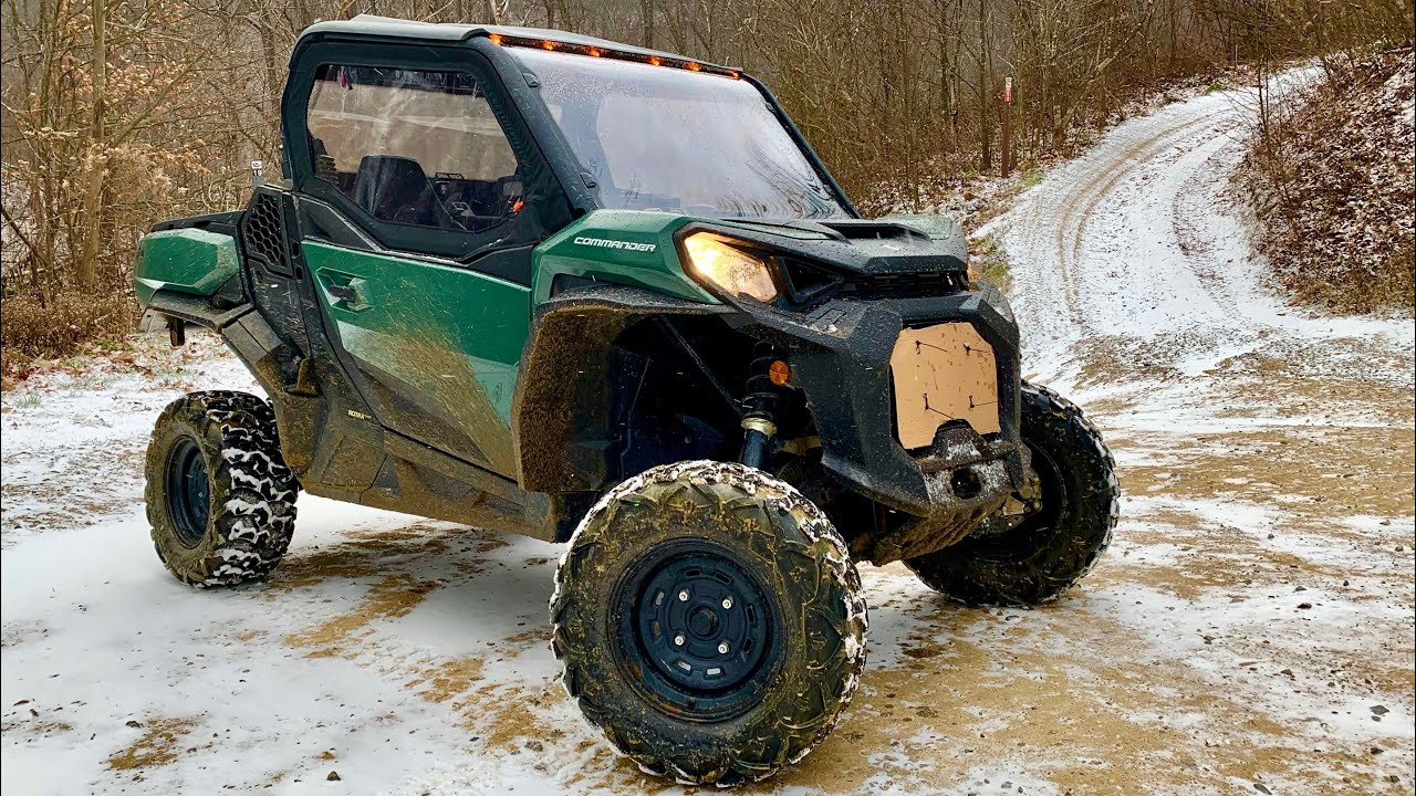 CAN AM COMMANDER 1000R UPPER DOORS - HEATER KIT & CAB LIGHTS (First ...