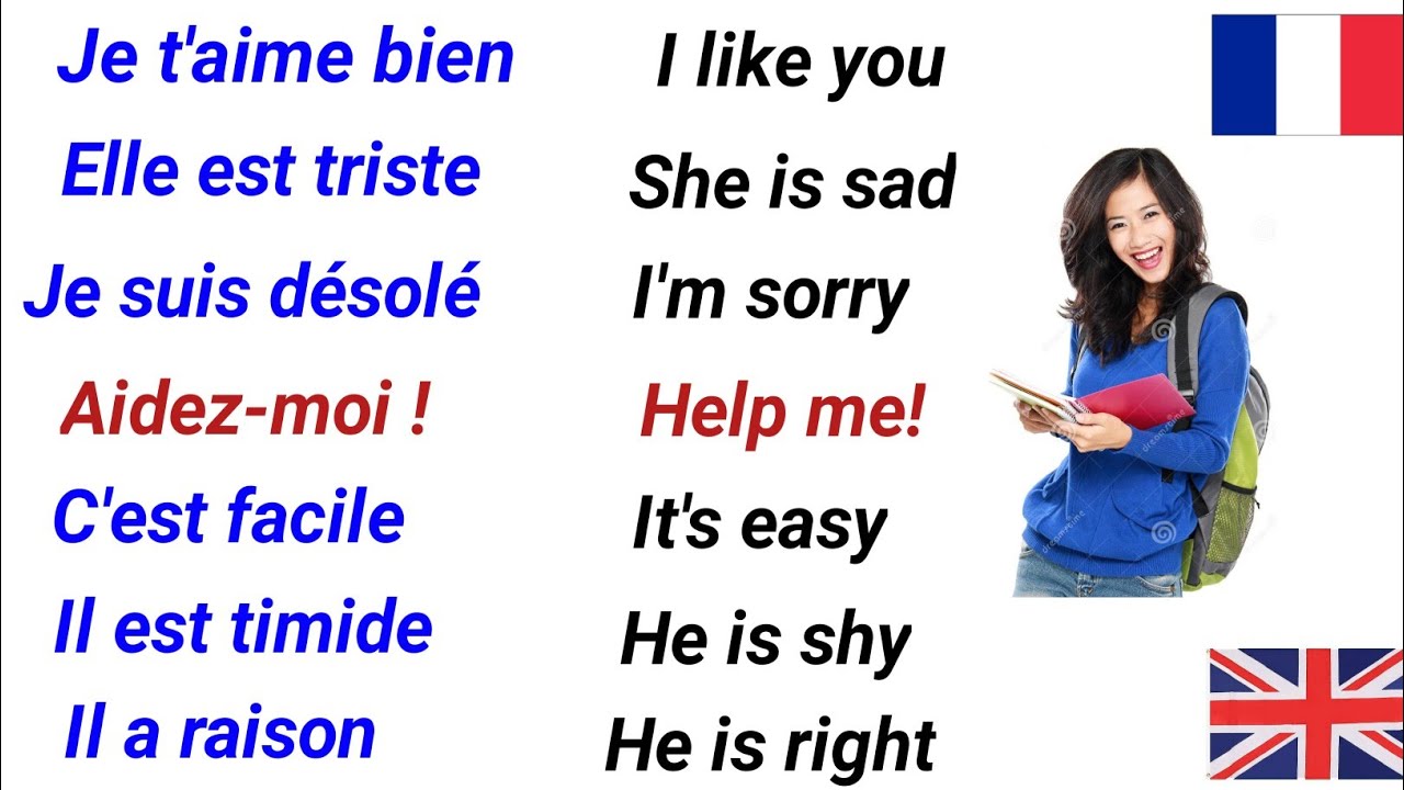 Super Useful Sentences in French Part 3 Phrases Super Utiles en ...