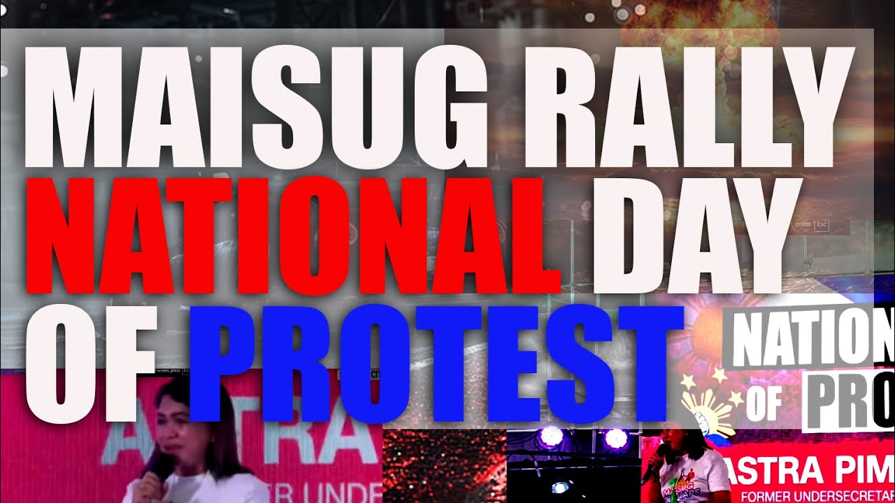 MAISUG RALLY I NATIONAL DAY OF PROTEST - YouTube