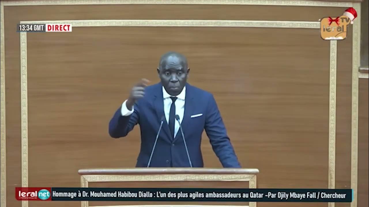Assemblée nationale: Tafsir Thioye constate des régressions et une augmentation de la dette ...
